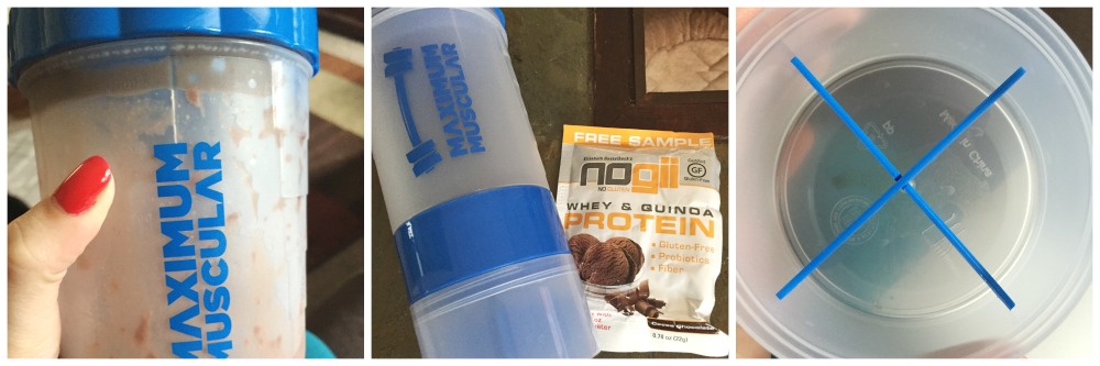 Maximum Muscular Protein Shaker Bottle - But First, Joy