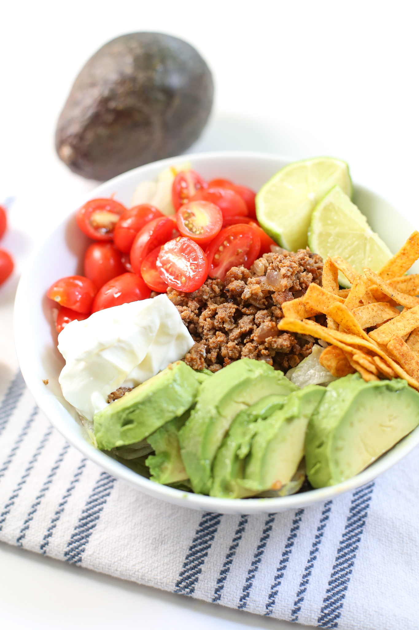 Keto Taco Salad Recipe: Low-Carb & Easy - But First, Joy