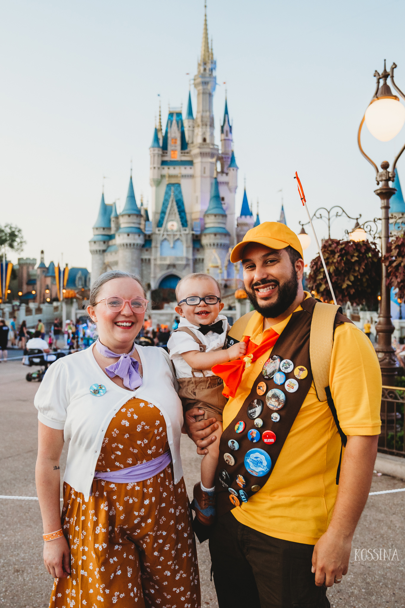 Pixar's Up Family DIY Costumes: Russel, Carl, and Ellie - But First, Joy