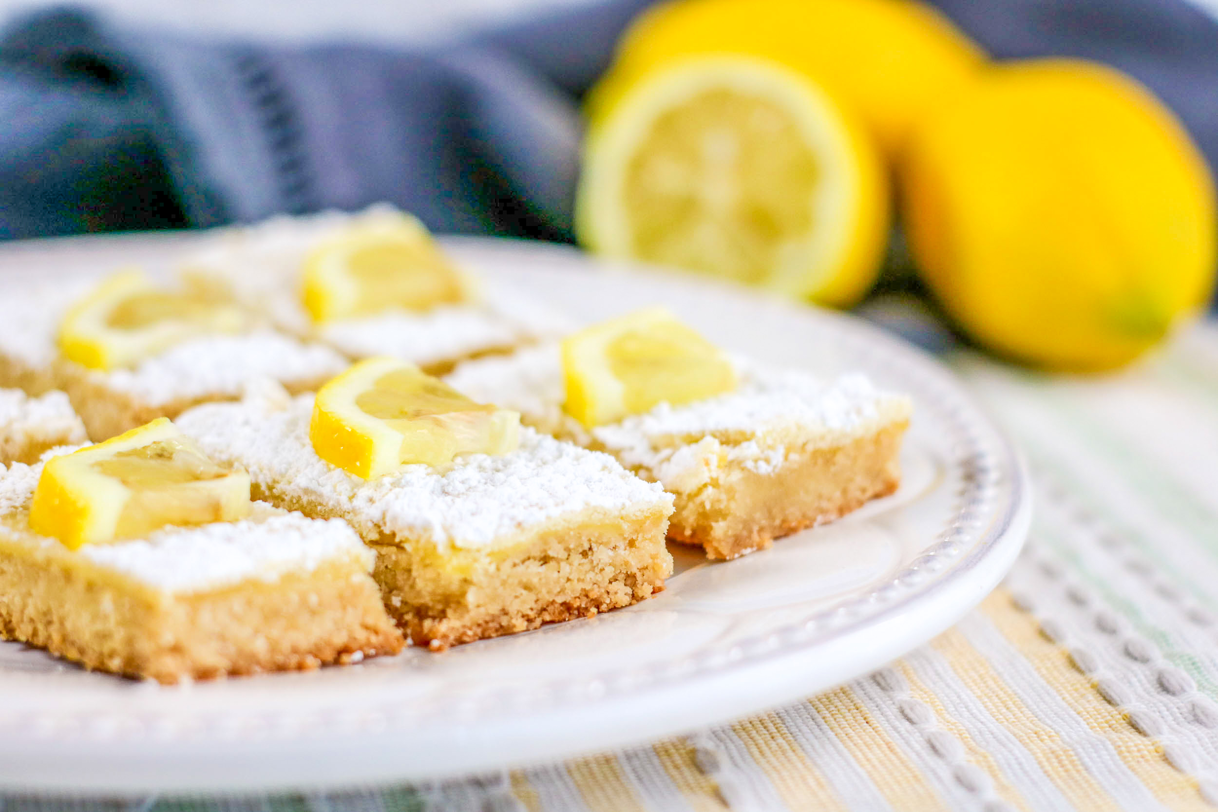 Keto Lemon Bars Recipe: Sweet, Tart, and Low Carb - But First, Joy
