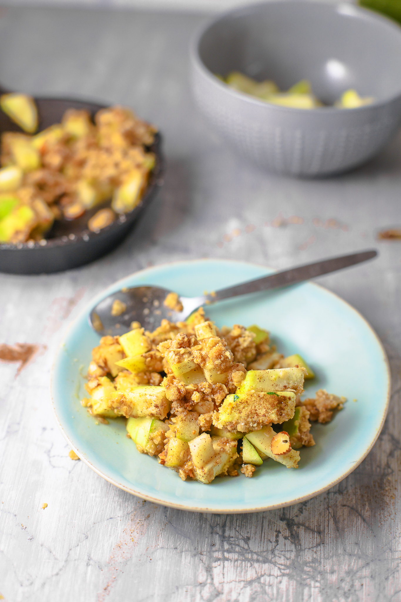 Low-Carb Apple Crisp Recipe - But First, Joy