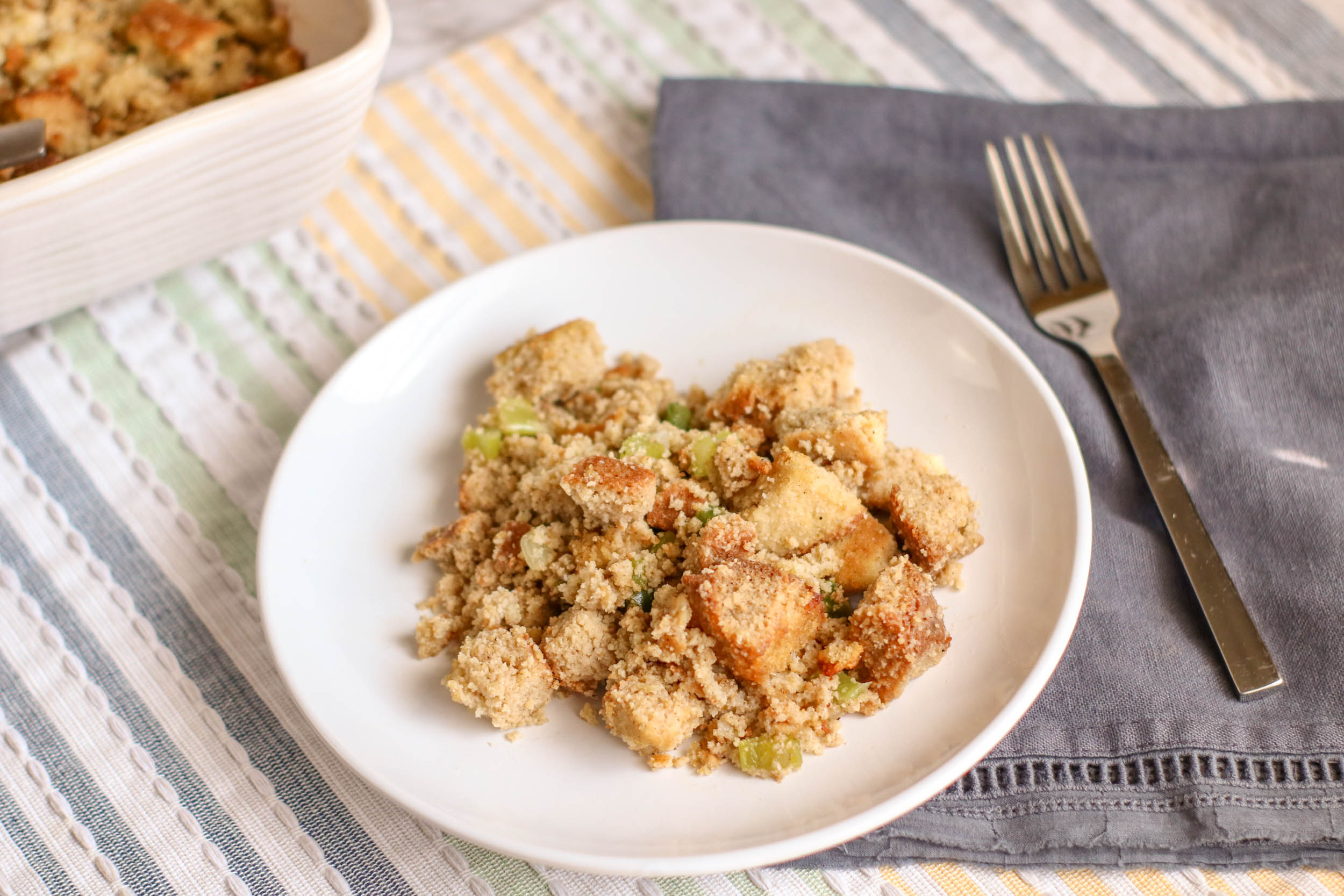 Easy Low-Carb Stuffing Recipe - But First, Joy