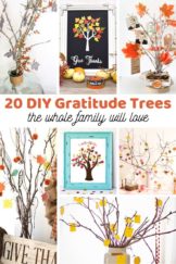 20 DIY Gratitude Trees The Whole Family Will Love - But First, Joy