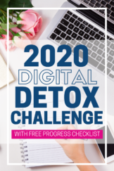 Digital Detox Challenge: 4 Weeks of Effective Tasks (Free Checklist ...