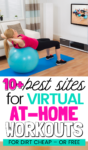 10+ Best Sites for Virtual Workouts to Do From Home – on the cheap!