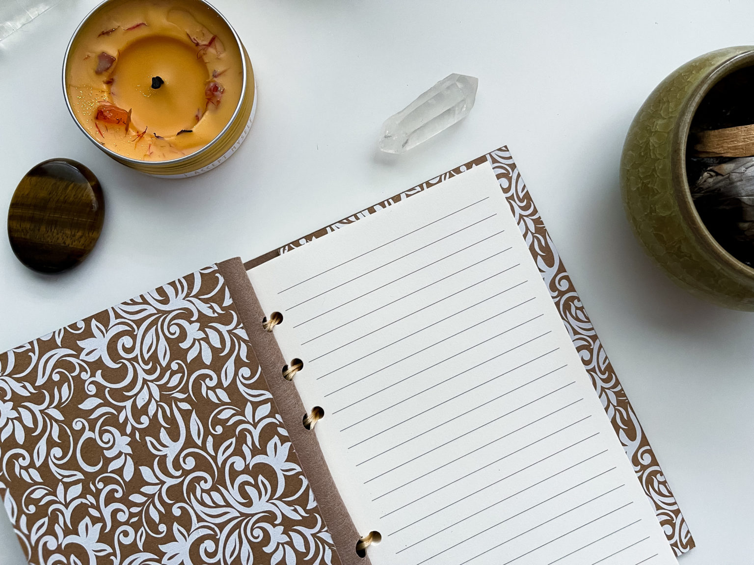 How To Make a Homemade Leather Journal with Cricut Maker 3 - But First, Joy