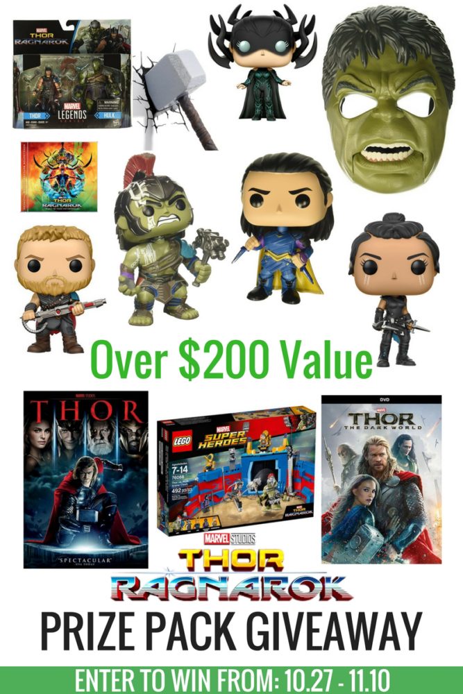 Win over $200 of Thor prizes in this EPIC Marvel Giveaway! # ...